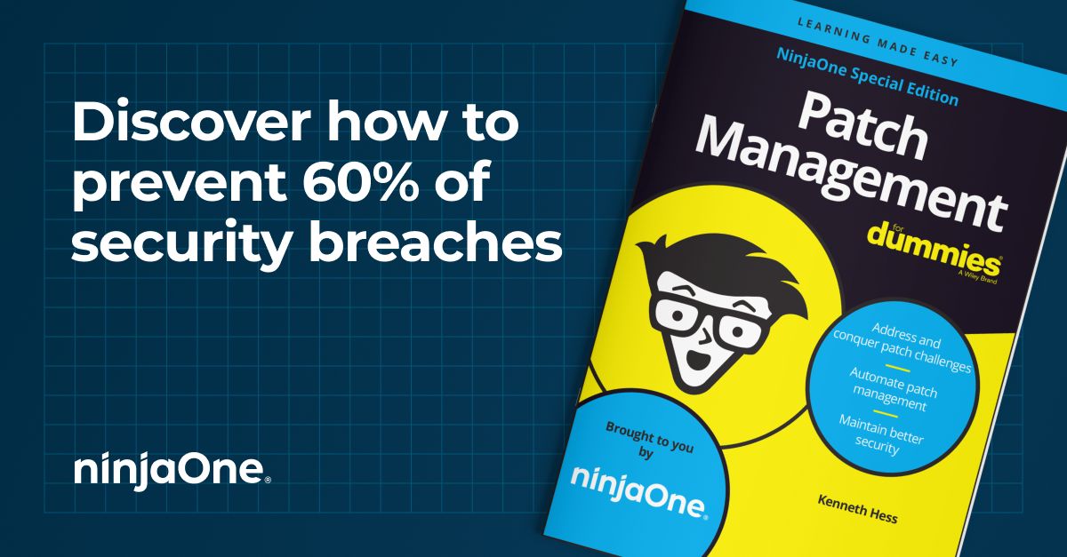 Victor Guerrero on LinkedIn: The NinjaOne patch management Dummies ... Victor Guerrero on LinkedIn: The NinjaOne patch management Dummies ...