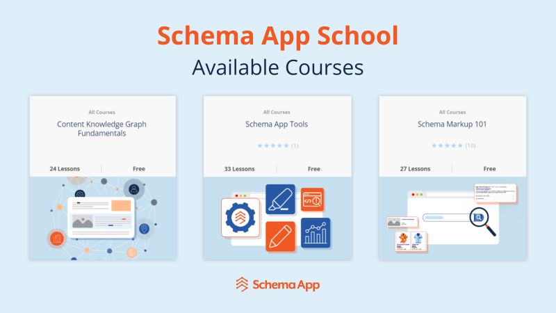 Schema App on LinkedIn: Schema Markup Training Courses | Schema App School Schema App on LinkedIn: Schema Markup Training Courses | Schema App School