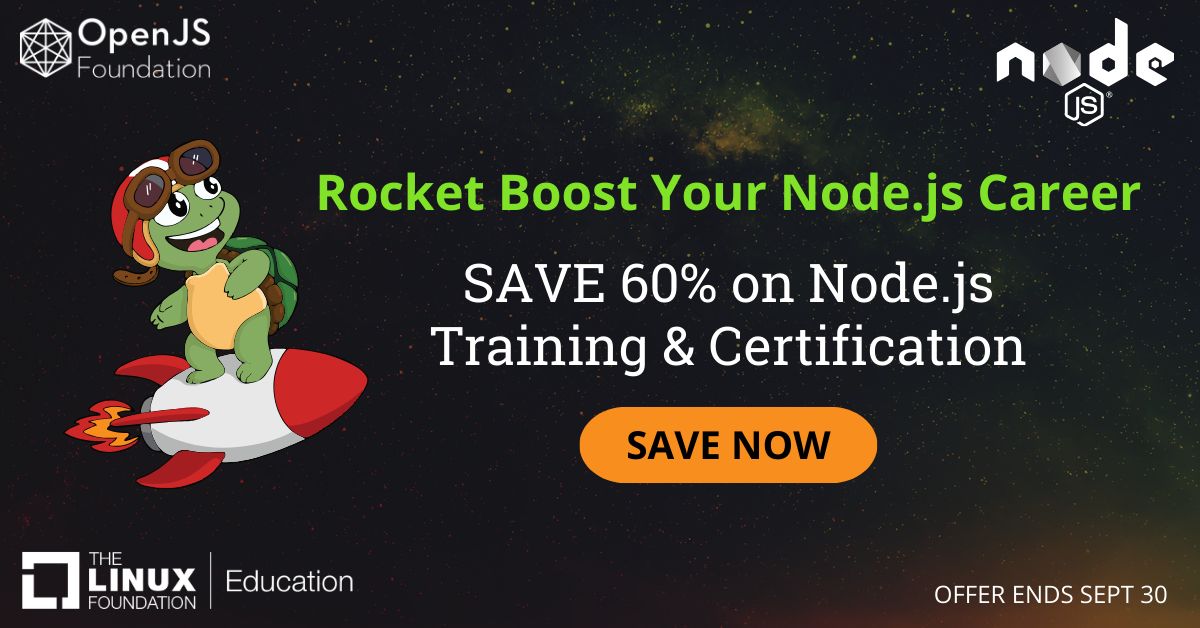 The Linux Foundation on LinkedIn: #jsnad #nodejs #webdev #openjs The Linux Foundation on LinkedIn: #jsnad #nodejs #webdev #openjs