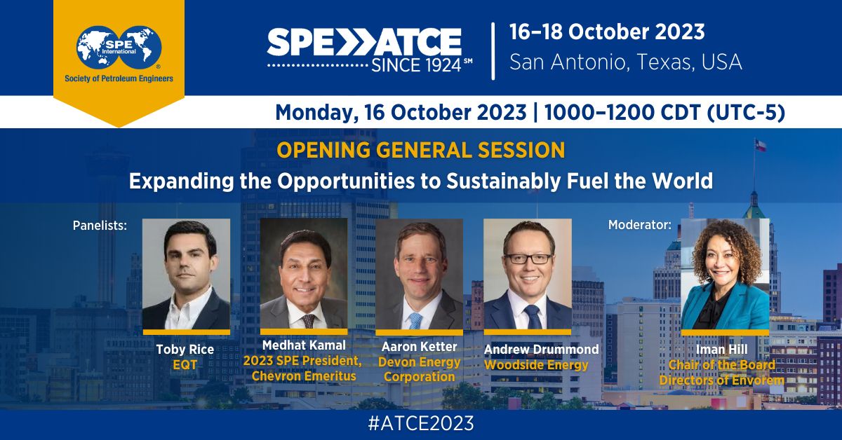 Society of Petroleum Engineers International on LinkedIn: #atce2023 Society of Petroleum Engineers International on LinkedIn: #atce2023
