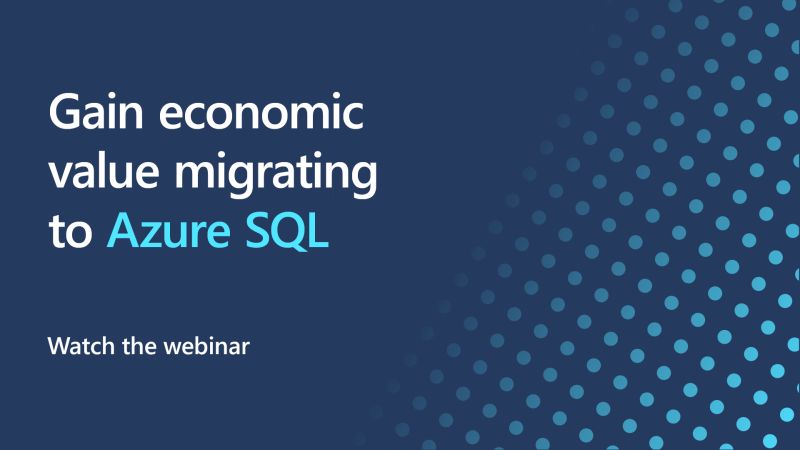Microsoft on LinkedIn: Gain Economic Value Migrating to Azure SQL ... Microsoft on LinkedIn: Gain Economic Value Migrating to Azure SQL ...