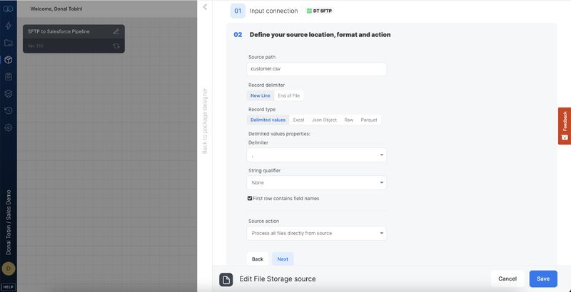 Transform & Load File Data From SFTP to Salesforce For Free | Donal Tobin Transform & Load File Data From SFTP to Salesforce For Free | Donal Tobin