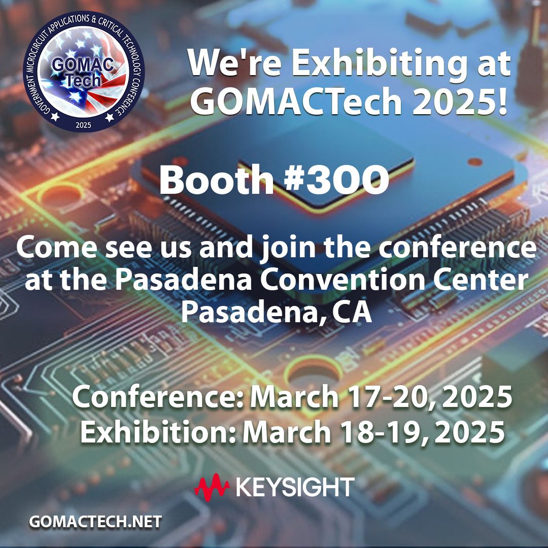 We’re excited to exhibit at GOMACTech 2025! Visit us at Booth #300 to ... We’re excited to exhibit at GOMACTech 2025! Visit us at Booth #300 to ...