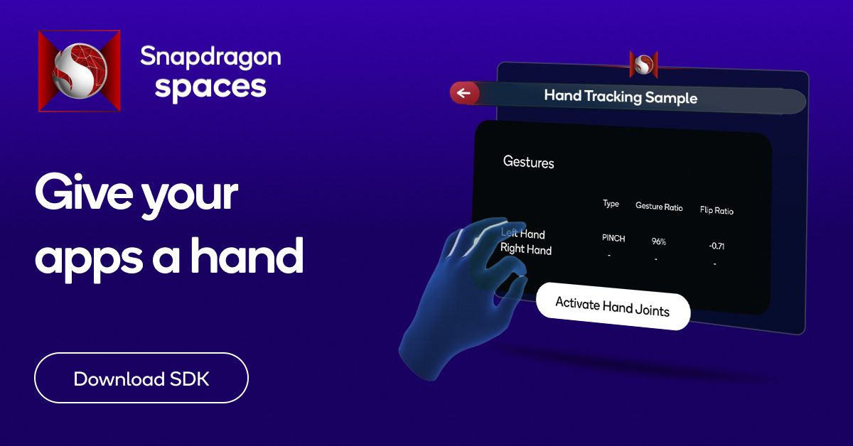 Qualcomm on LinkedIn: Snapdragon Spaces Augmented Reality SDK ... Qualcomm on LinkedIn: Snapdragon Spaces Augmented Reality SDK ...