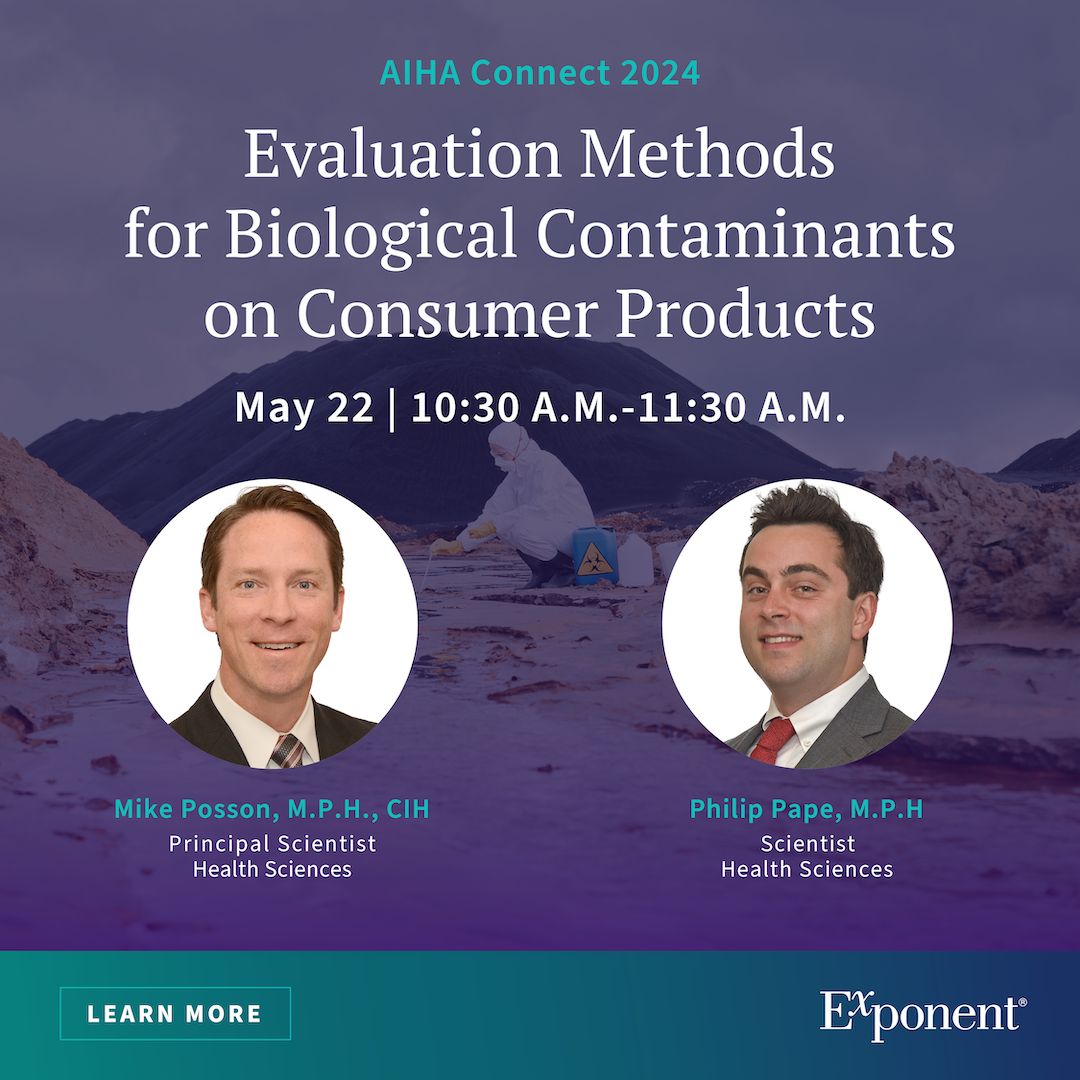 Health Sciences | Exponent Health Sciences | Exponent