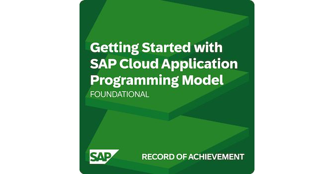 Manish Kumar on LinkedIn: Getting Started with SAP Cloud Application ... Manish Kumar on LinkedIn: Getting Started with SAP Cloud Application ...