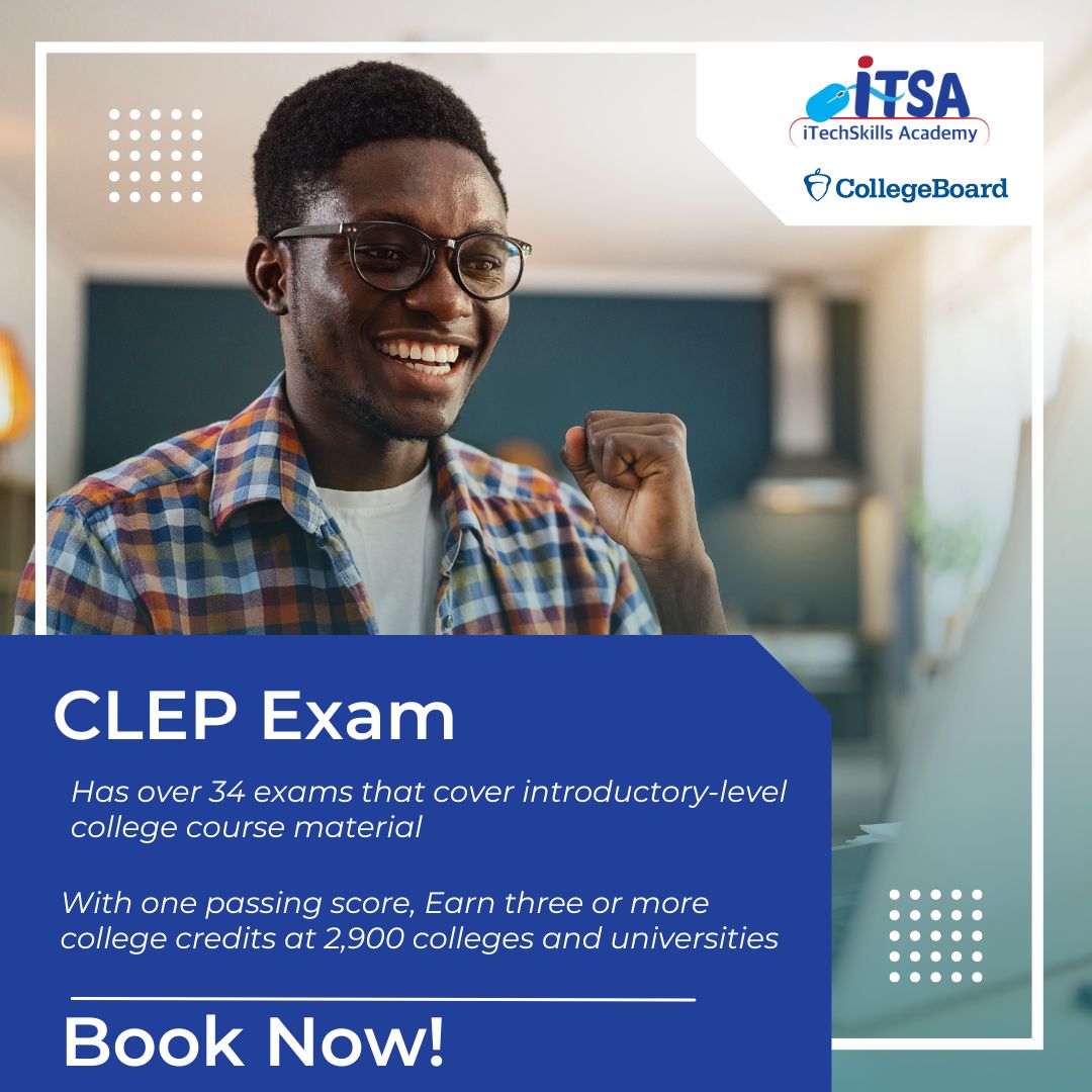 iTechSkills Academy on LinkedIn: #clepexam #clep #clepexamtest # ... iTechSkills Academy on LinkedIn: #clepexam #clep #clepexamtest # ...