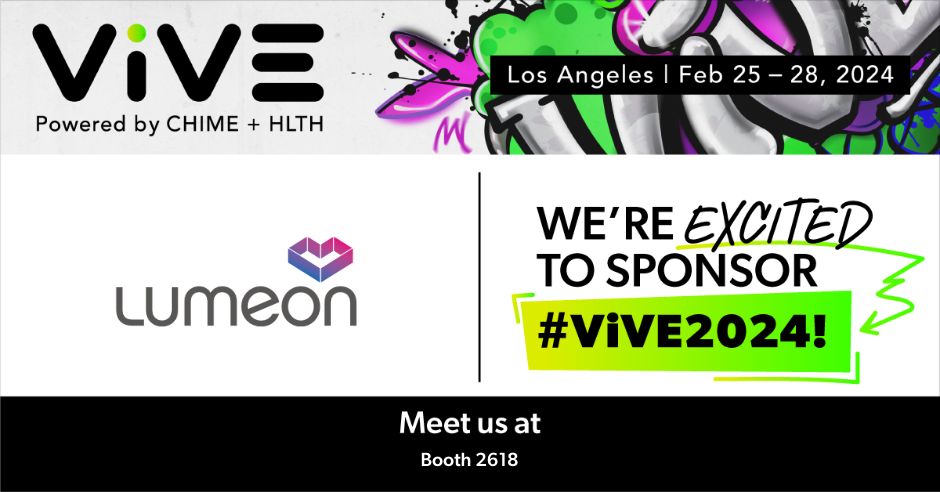 Learn how to use clinical workflow automation at ViVE | Lumeon posted ... Learn how to use clinical workflow automation at ViVE | Lumeon posted ...