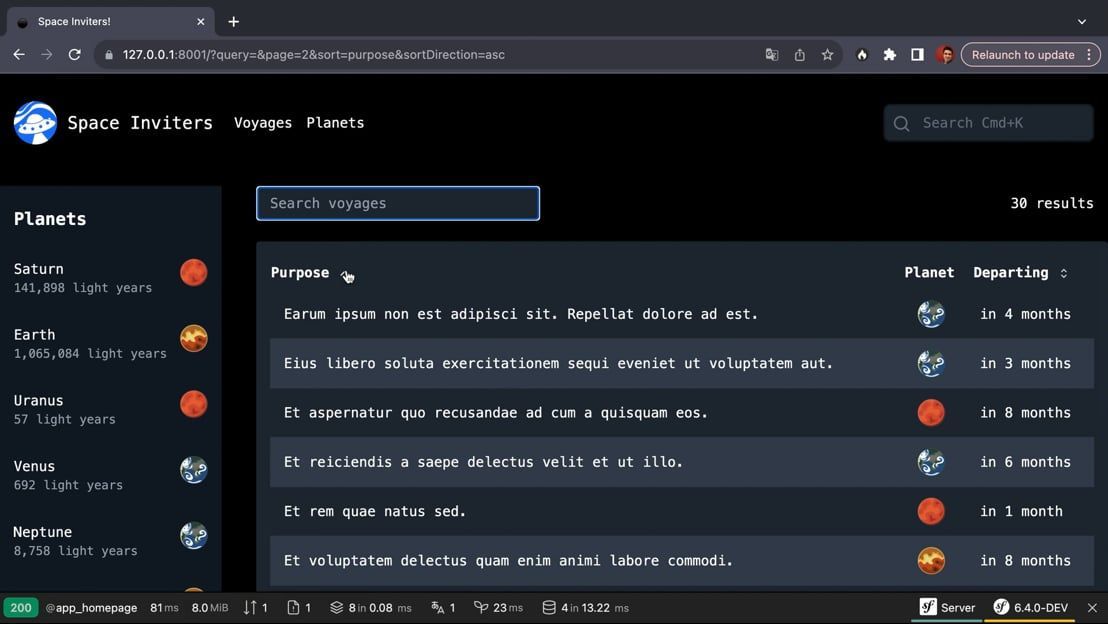 SymfonyCasts on LinkedIn: Pagination & Column Sorting SymfonyCasts on LinkedIn: Pagination & Column Sorting