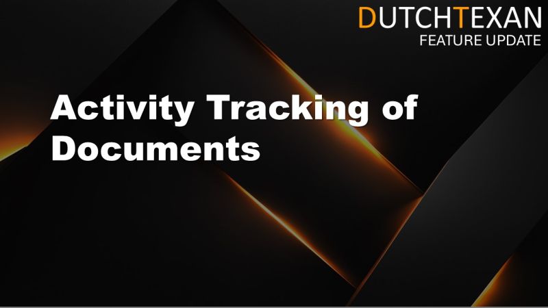 Mark Wieggers on LinkedIn: Activity Tracking of Documents Mark Wieggers on LinkedIn: Activity Tracking of Documents