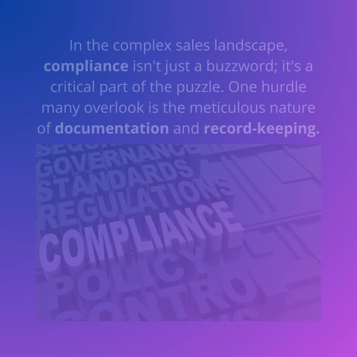 How to navigate the Compliance Maze in Sales | Fernando Becerril posted ... How to navigate the Compliance Maze in Sales | Fernando Becerril posted ...