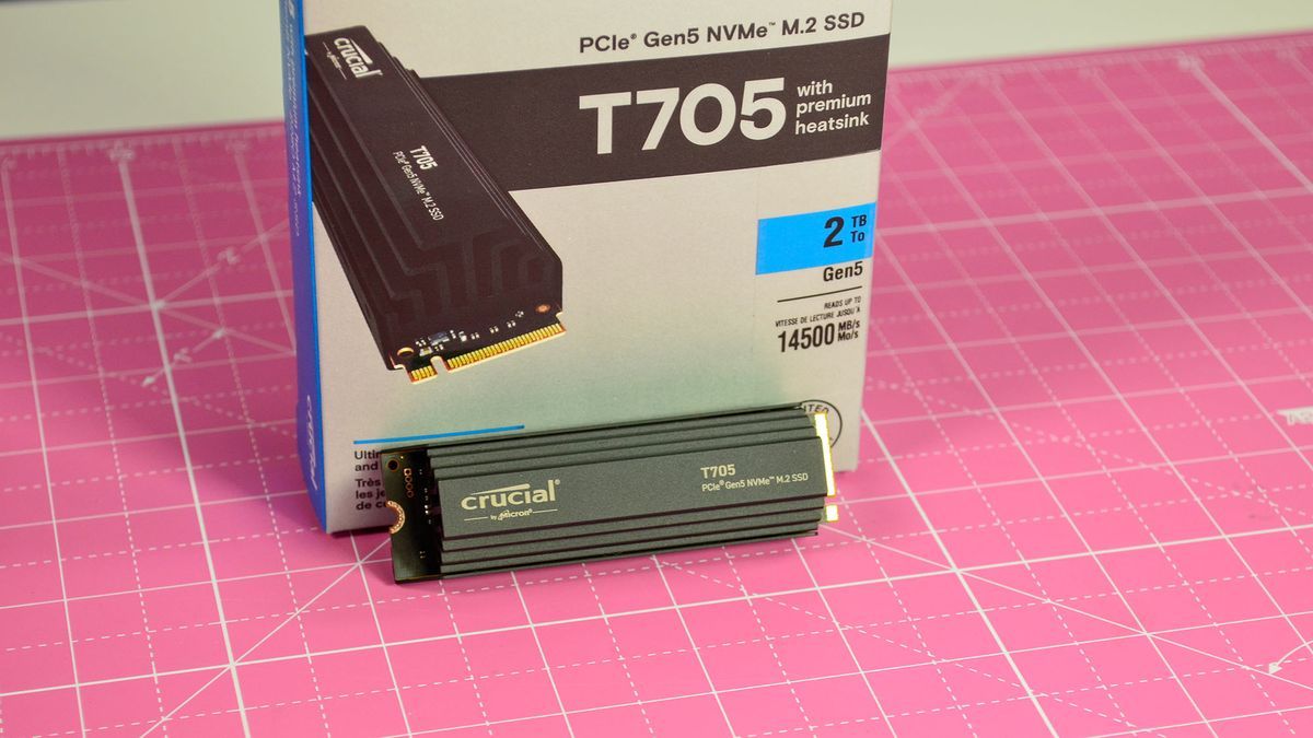 Crucial T705 SSD review: fantastic speed for those who can afford it ... Crucial T705 SSD review: fantastic speed for those who can afford it ...