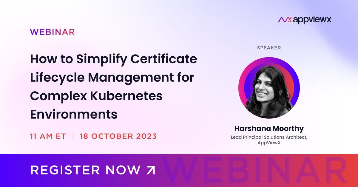How to modernize certificate lifecycle management for Kubernetes ... How to modernize certificate lifecycle management for Kubernetes ...