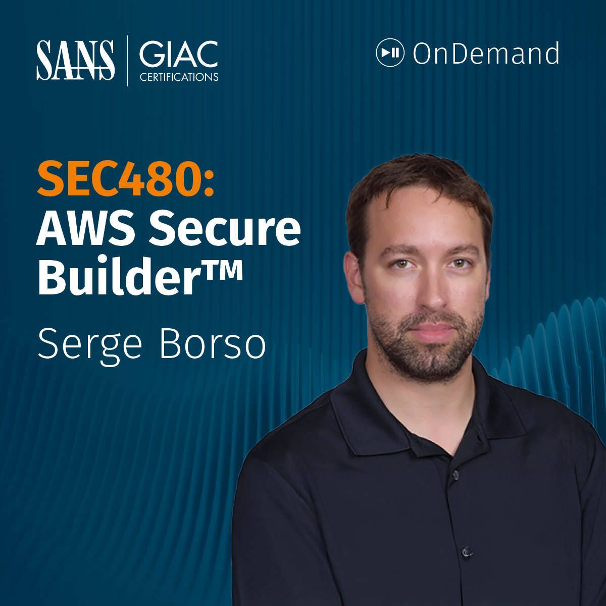 SEC480: AWS Secure Builder™ | SANS Institute SEC480: AWS Secure Builder™ | SANS Institute