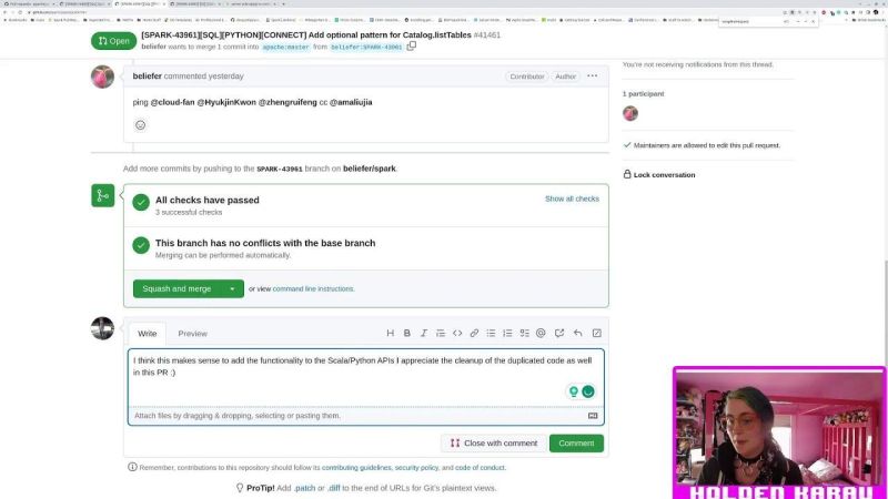 Holden Karau on LinkedIn: Spark PR Review Holden Karau on LinkedIn: Spark PR Review