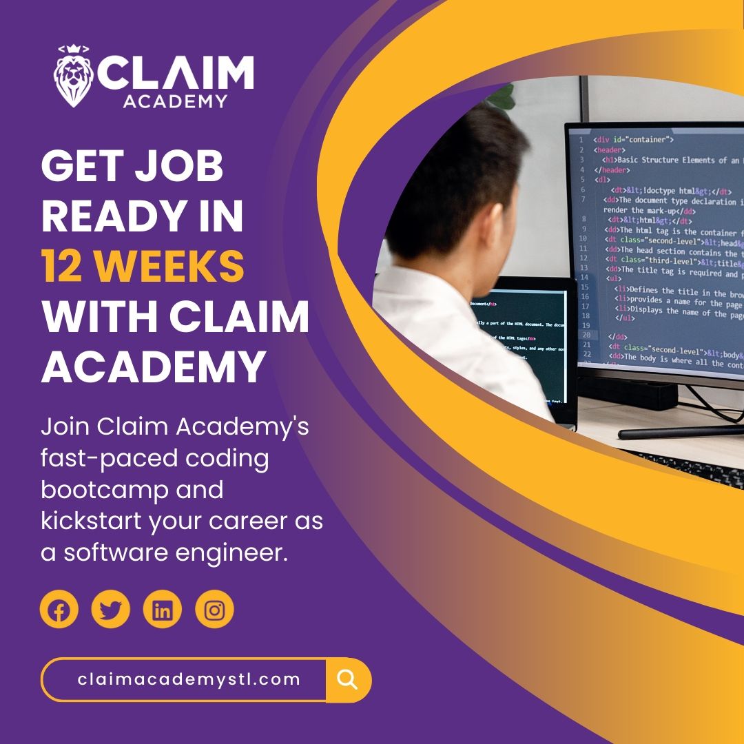 Join Claim Academy's coding bootcamp for software engineers | Claim ... Join Claim Academy's coding bootcamp for software engineers | Claim ...