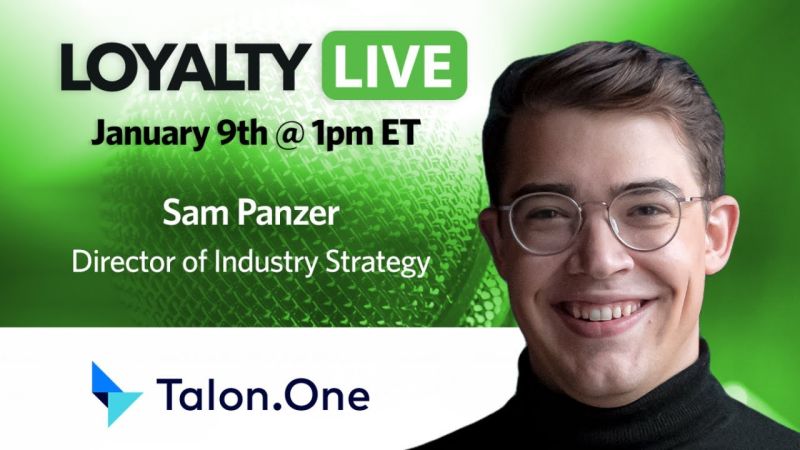 Sam Panzer on customer loyalty trends at Talon.One | Loyalty360 posted ... Sam Panzer on customer loyalty trends at Talon.One | Loyalty360 posted ...