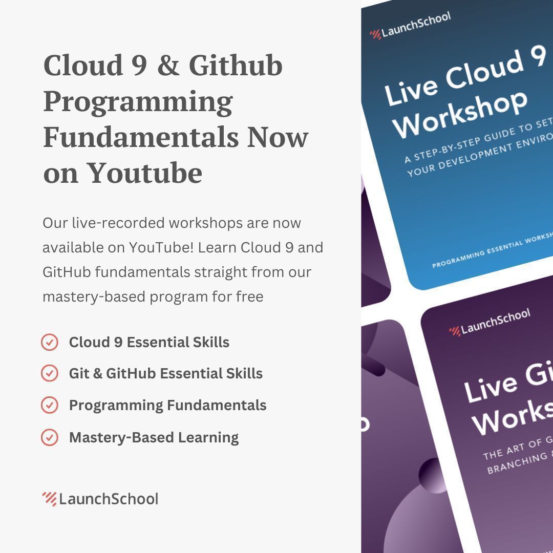 Launch School on LinkedIn: #launchschool #learntocode #github #git # ... Launch School on LinkedIn: #launchschool #learntocode #github #git # ...