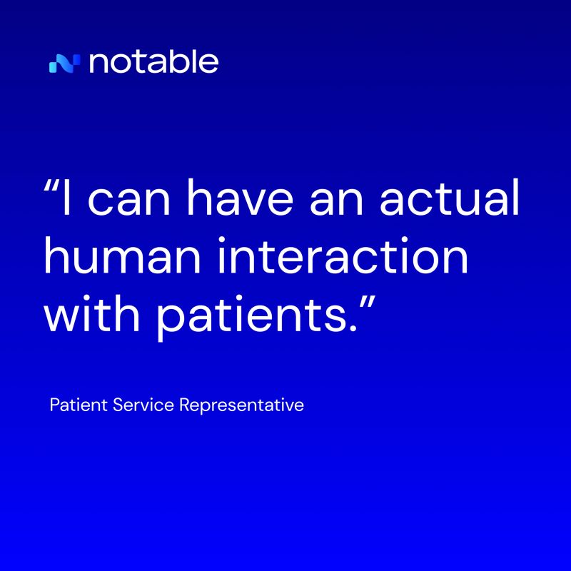 Notable on LinkedIn: Notable | The AI Platform for Healthcare Operations Notable on LinkedIn: Notable | The AI Platform for Healthcare Operations