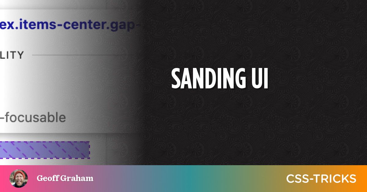 420 Web Concepts on LinkedIn: Sanding UI 420 Web Concepts on LinkedIn: Sanding UI