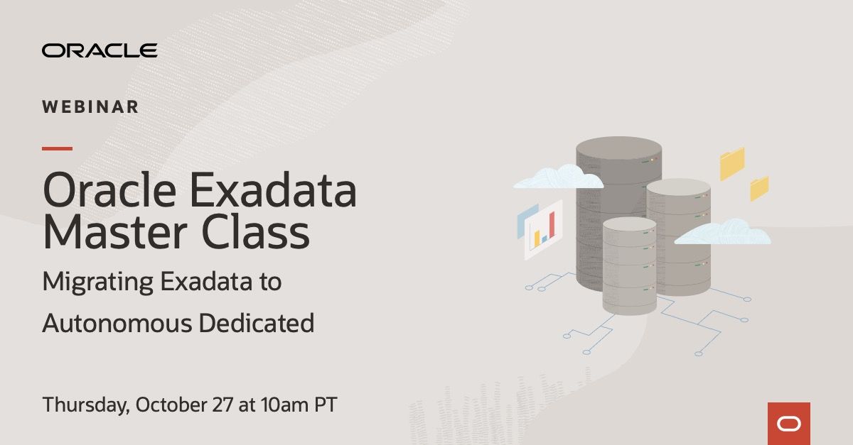 Eric Siglin on LinkedIn: #exadata #autonomousdatabase Eric Siglin on LinkedIn: #exadata #autonomousdatabase