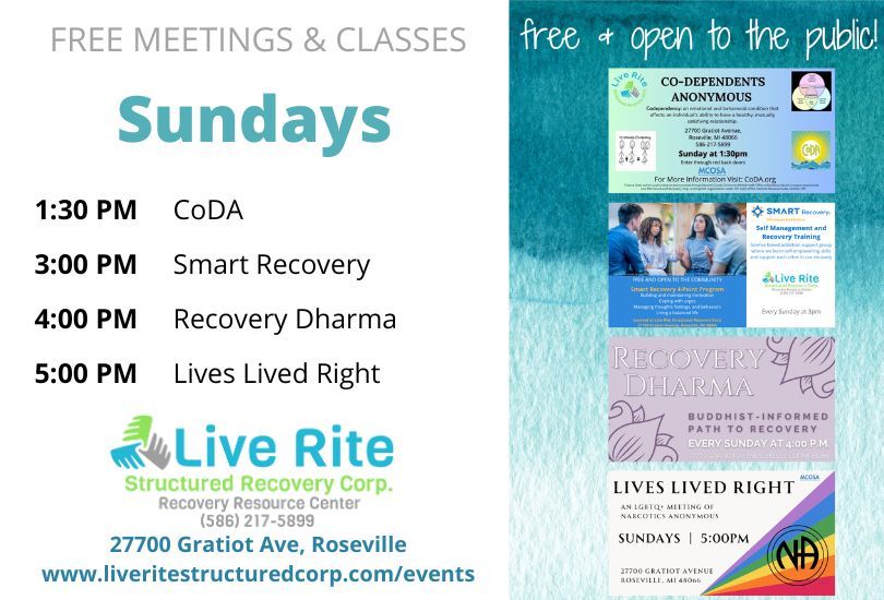 Brenda Maks on LinkedIn: FREE Sunday programs at Live Rite! 1:30 PM ... Brenda Maks on LinkedIn: FREE Sunday programs at Live Rite! 1:30 PM ...