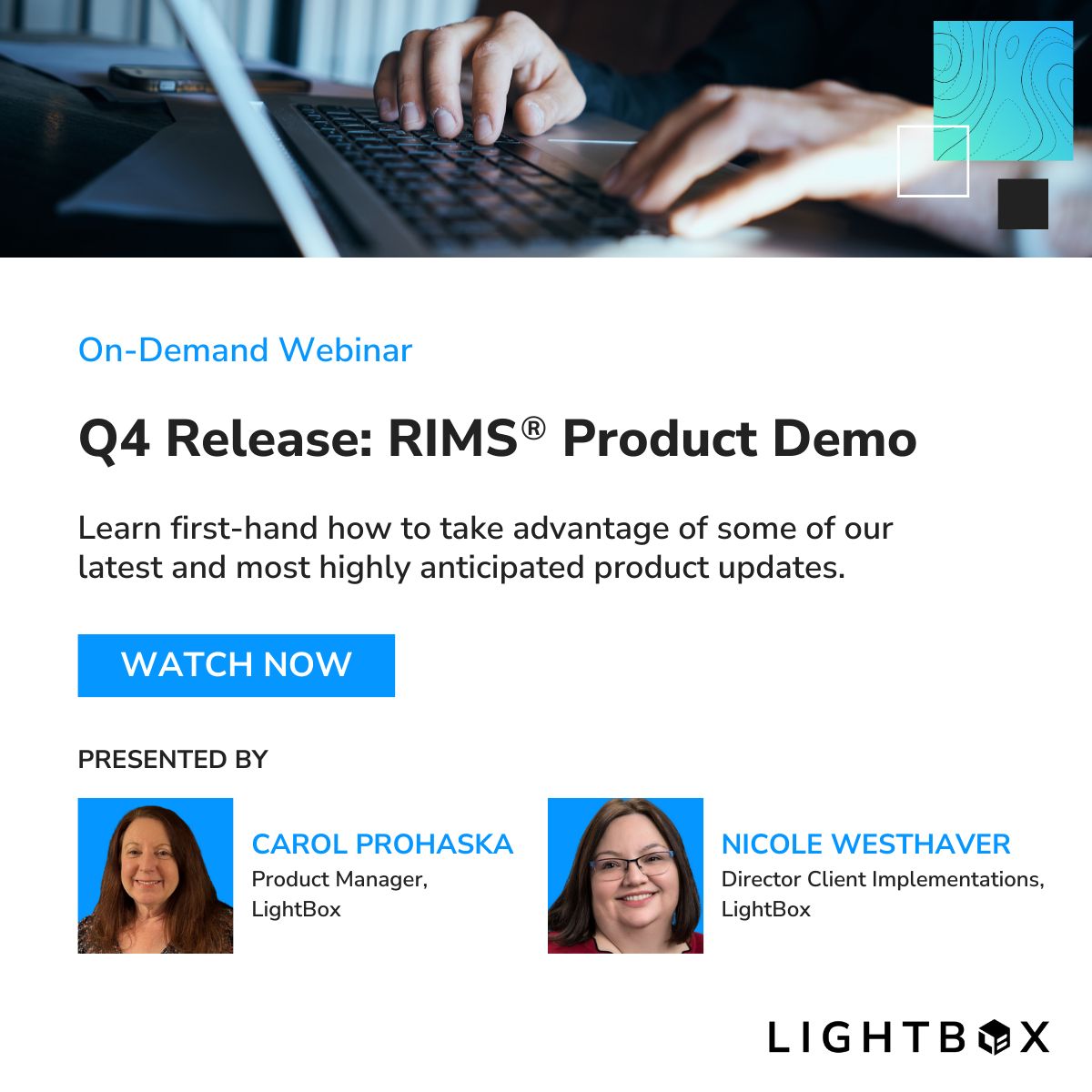 Learn about RIMS® enhancements with Carol Prohaska | Timothy Dyson ... Learn about RIMS® enhancements with Carol Prohaska | Timothy Dyson ...