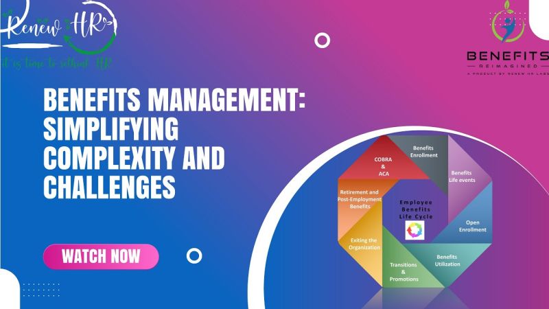 Renew HR on LinkedIn: Benefits Management: Simplifying Complexity and ... Renew HR on LinkedIn: Benefits Management: Simplifying Complexity and ...