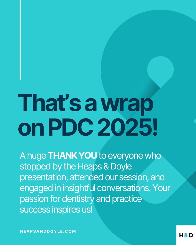 #pdc2025 #thankyou #heapsanddoyle #dentalpracticesuccess | Heaps & Doyle #pdc2025 #thankyou #heapsanddoyle #dentalpracticesuccess | Heaps & Doyle