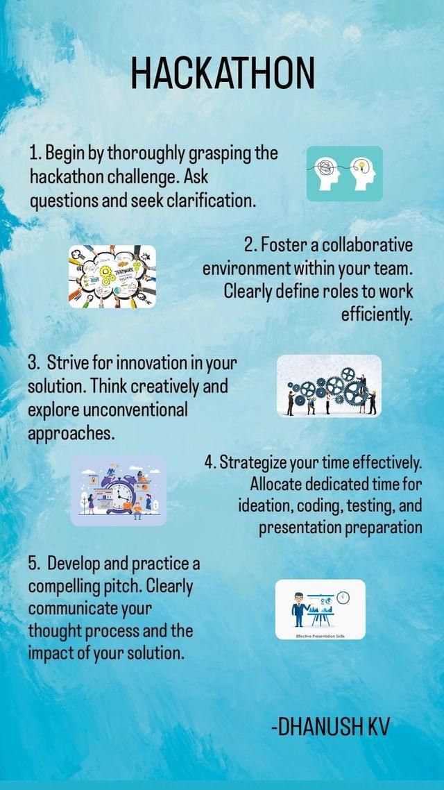 Dhanush KV on LinkedIn: #hackathon #coding #innovation #creativity # ... Dhanush KV on LinkedIn: #hackathon #coding #innovation #creativity # ...