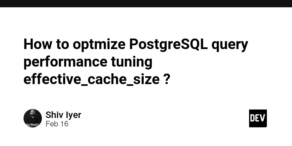 MinervaDB on LinkedIn: How to optmize PostgreSQL query performance ... MinervaDB on LinkedIn: How to optmize PostgreSQL query performance ...