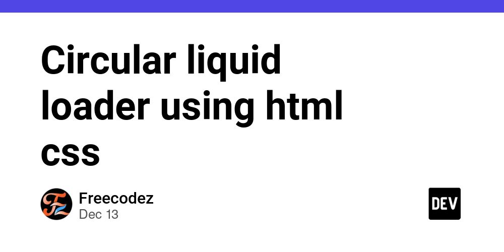 Circular liquid loader using html css https://lnkd.in/gq9gyQPB # ... Circular liquid loader using html css https://lnkd.in/gq9gyQPB # ...