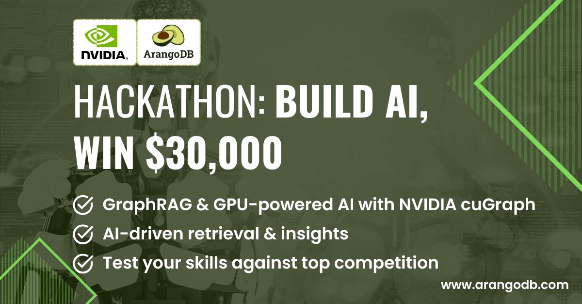 #graphrag #hackathon #ai #machinelearning #arangodb #nvidia #genai ... #graphrag #hackathon #ai #machinelearning #arangodb #nvidia #genai ...
