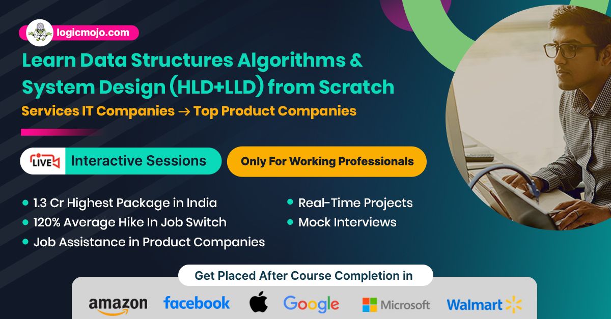 Logicmojo Academy on LinkedIn: Cracking the Coding Interview ... Logicmojo Academy on LinkedIn: Cracking the Coding Interview ...