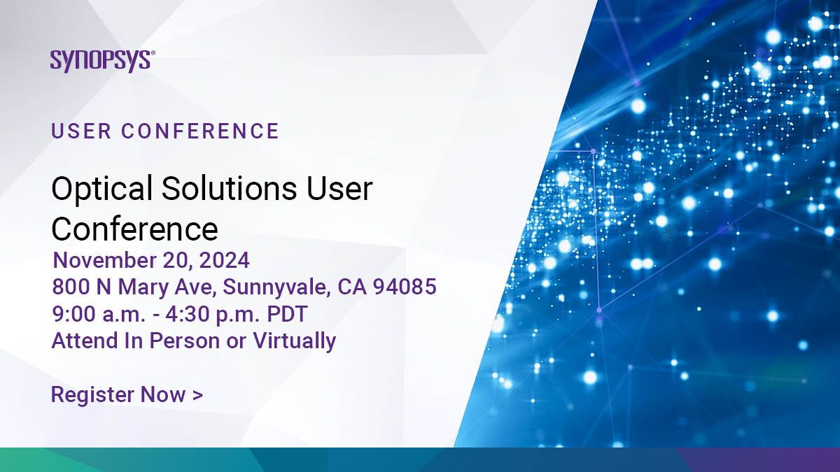 Synopsys Optical Solutions on LinkedIn: #synopsys #opticalsolutions # ... Synopsys Optical Solutions on LinkedIn: #synopsys #opticalsolutions # ...