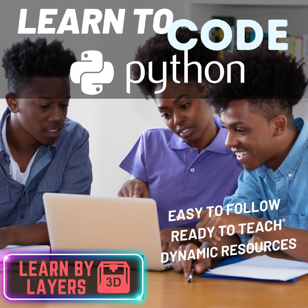 PHILIP COTTON on LinkedIn: #3dprinting #techclass #learnpython #teachpython PHILIP COTTON on LinkedIn: #3dprinting #techclass #learnpython #teachpython