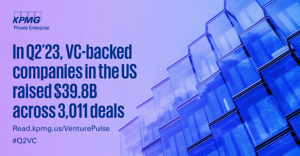 KPMG US on LinkedIn: Venture Pulse Q2 2023 KPMG US on LinkedIn: Venture Pulse Q2 2023