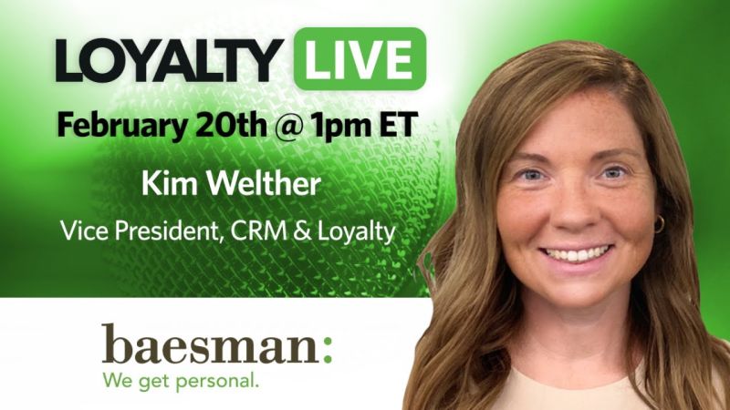 Loyalty360 on LinkedIn: Loyalty360 Loyalty Live | Kim Welther, Baesman Loyalty360 on LinkedIn: Loyalty360 Loyalty Live | Kim Welther, Baesman