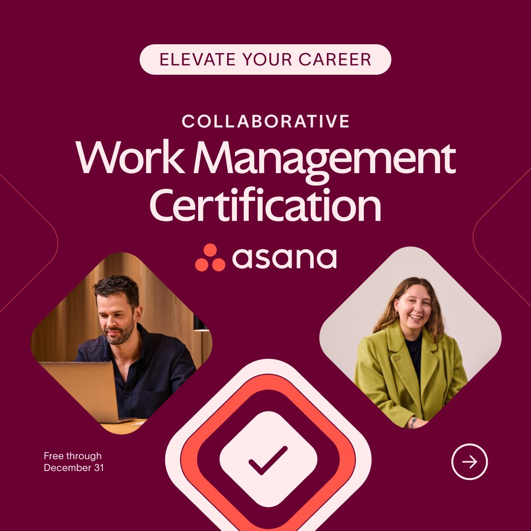 Sarah Lee on LinkedIn: The Collaborative Work Management Certification ... Sarah Lee on LinkedIn: The Collaborative Work Management Certification ...