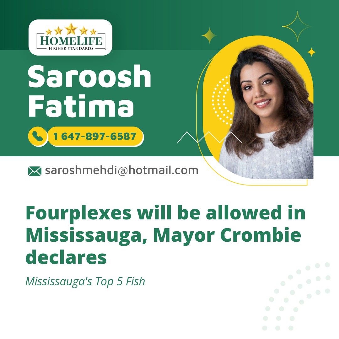Saroosh Fatima on LinkedIn: Fourplexes will be allowed in Mississauga ... Saroosh Fatima on LinkedIn: Fourplexes will be allowed in Mississauga ...