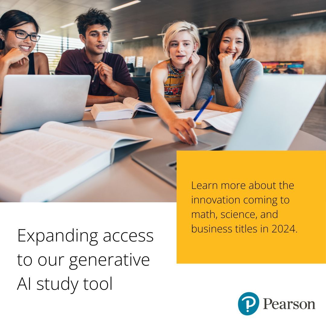 Pearson Higher Education on LinkedIn: Pearson to Expand Generative AI ... Pearson Higher Education on LinkedIn: Pearson to Expand Generative AI ...
