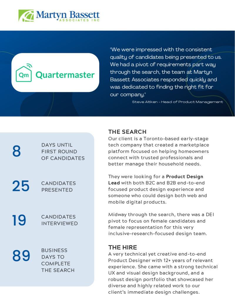 Andrew Shaw on LinkedIn: QuarterMaster Product Design - Martyn Bassett ... Andrew Shaw on LinkedIn: QuarterMaster Product Design - Martyn Bassett ...