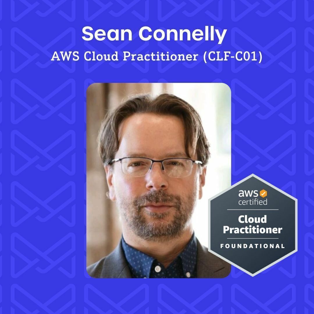 Rod Dow on LinkedIn: Huge congrats to Sean Connelly for his AWS Cloud ... Rod Dow on LinkedIn: Huge congrats to Sean Connelly for his AWS Cloud ...