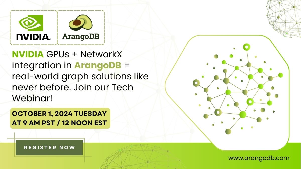 ArangoDB on LinkedIn: #innovation #graphdatabase #ai #machinelearning # ... ArangoDB on LinkedIn: #innovation #graphdatabase #ai #machinelearning # ...