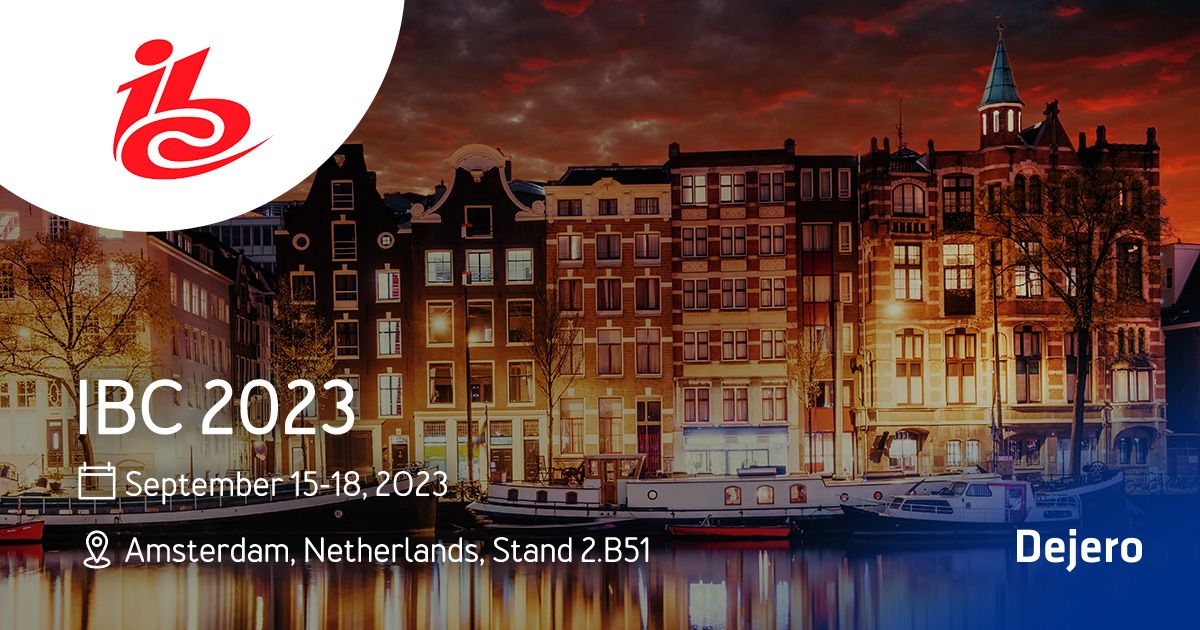 #ibc2023 #ibcshow #broadcast #media #remoteproduction #technology… | Dejero #ibc2023 #ibcshow #broadcast #media #remoteproduction #technology… | Dejero