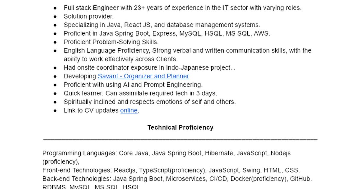 Amitabh Choudhury on LinkedIn: Resume - Amitabh Choudhury - 2024 Amitabh Choudhury on LinkedIn: Resume - Amitabh Choudhury - 2024