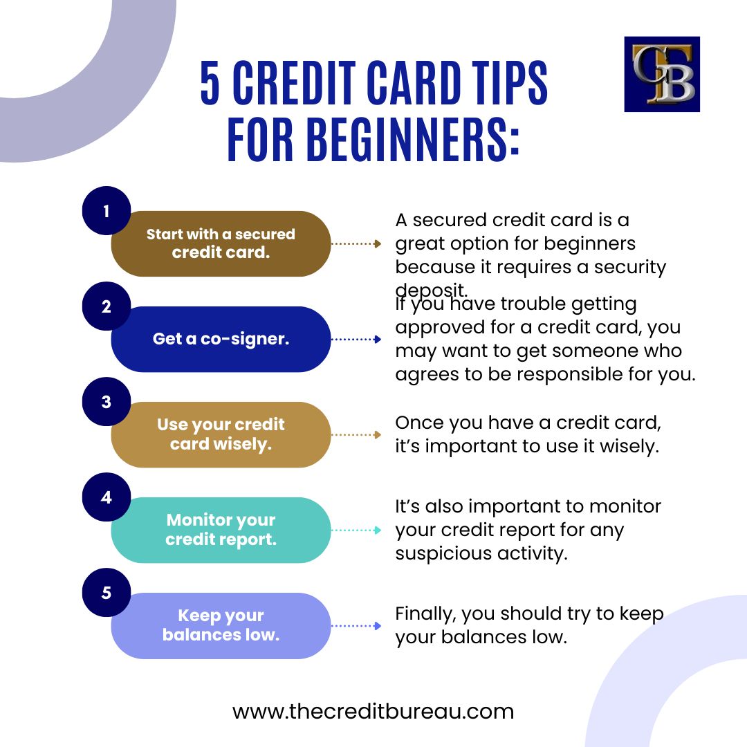 Learn credit card management tips from The Credit Bureau ... Learn credit card management tips from The Credit Bureau ...