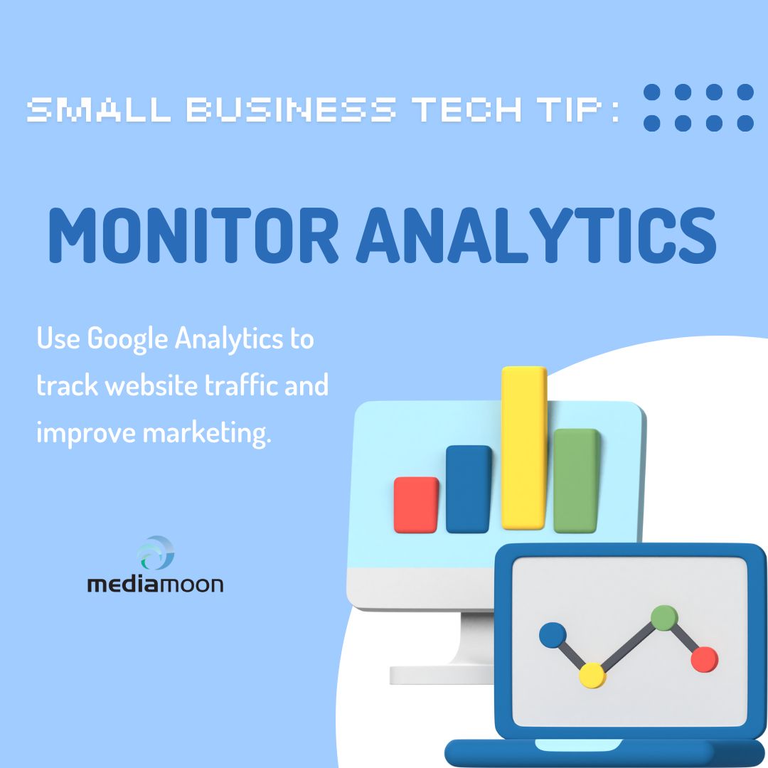 How to use Google Analytics to track website traffic | Media Moon, LLC ... How to use Google Analytics to track website traffic | Media Moon, LLC ...