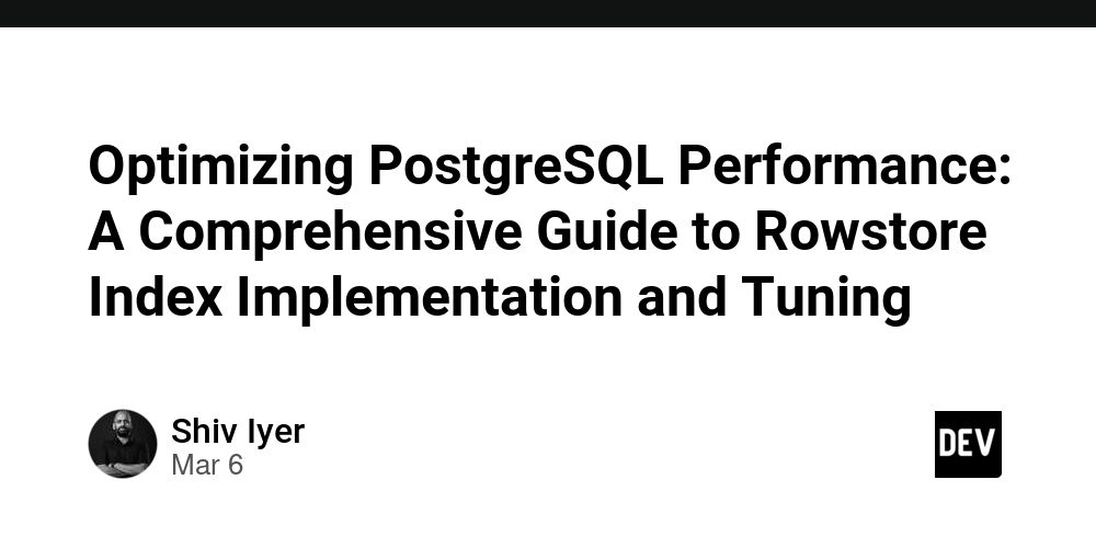 MinervaDB on LinkedIn: Optimizing PostgreSQL Performance: A ... MinervaDB on LinkedIn: Optimizing PostgreSQL Performance: A ...
