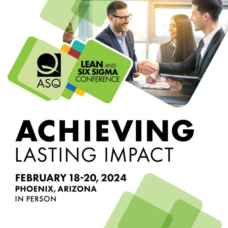 ASQ - World Headquarters on LinkedIn: #lean #sixsigma #asq #lssc2024 ASQ - World Headquarters on LinkedIn: #lean #sixsigma #asq #lssc2024